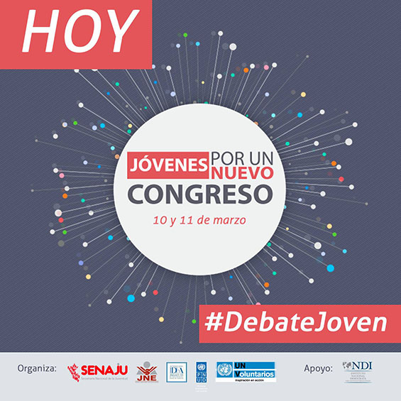 Participación de joven scout en debate de candidatos jovenes organizado ...