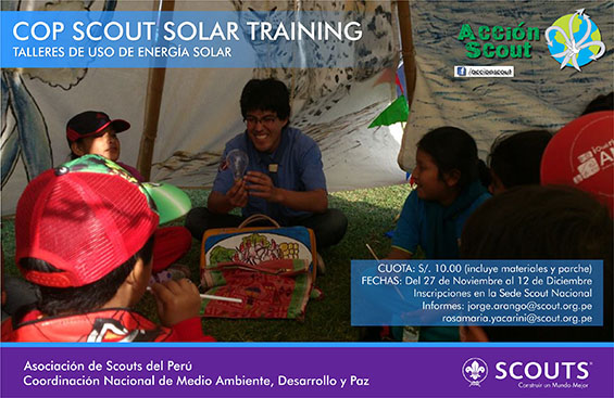 Talleres COP por Acción Scout - Scouts del Perú