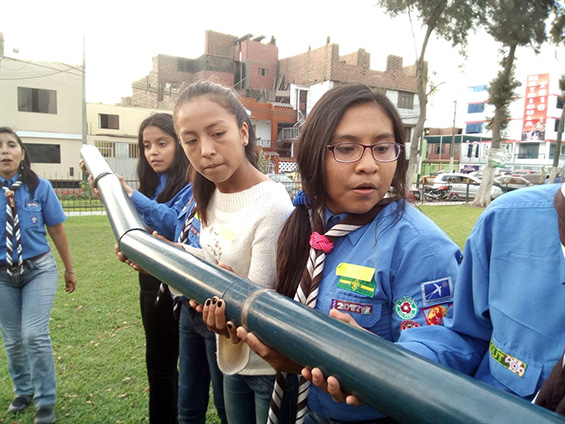 Grupo Scout Los Olivos 157 celebra Navidad en familia - Scouts del Perú